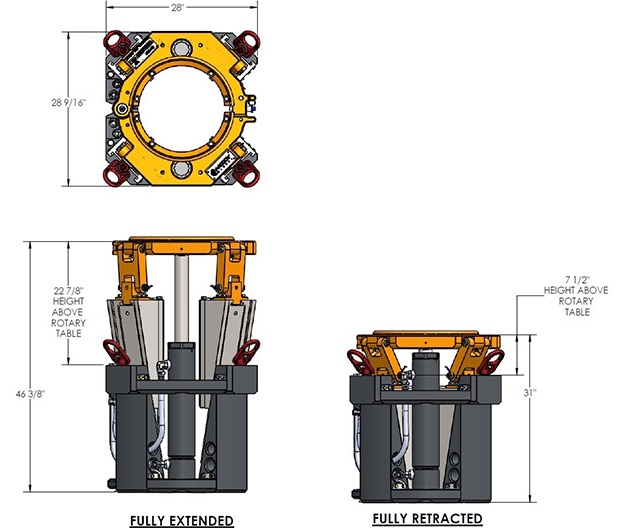 smartFMS™ Flush Mounted Spider — McCoy Global Inc.